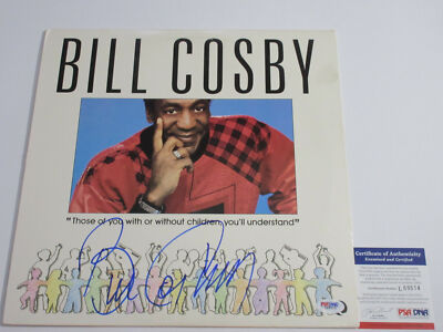 BILL COSBY SIGNED THOSE OF YOU WITH OR WITHOUT LP VINYL PSA/DNA COA ...