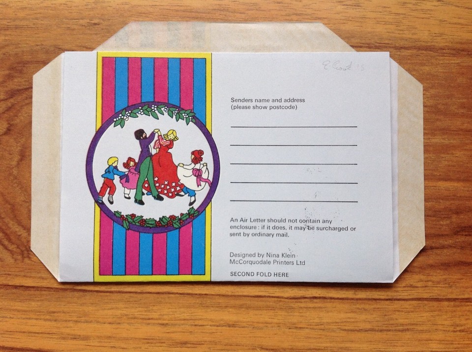 Christmas UK Air Mail Letter Windsor 1976 . Free UK P&P | eBay