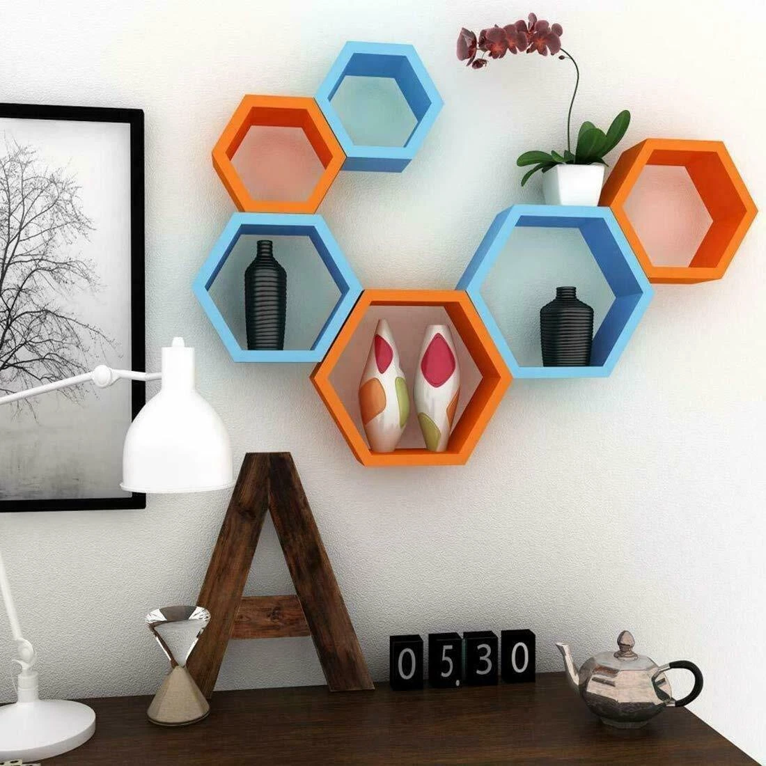 Hexagon Objects At Home