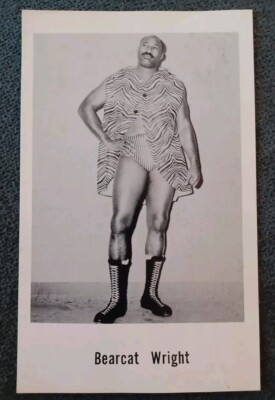 💥1️⃣9️⃣7️⃣0️⃣s Boyd Pierce - Bearcat Wright Wrestling Card NWA WWF AWA vintage | eBay