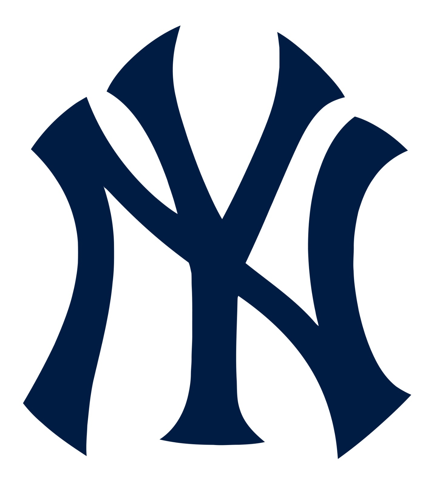 New York Yankees Logo Wall Decal MLB Baseball Decor Mural Vinyl Sticker ...