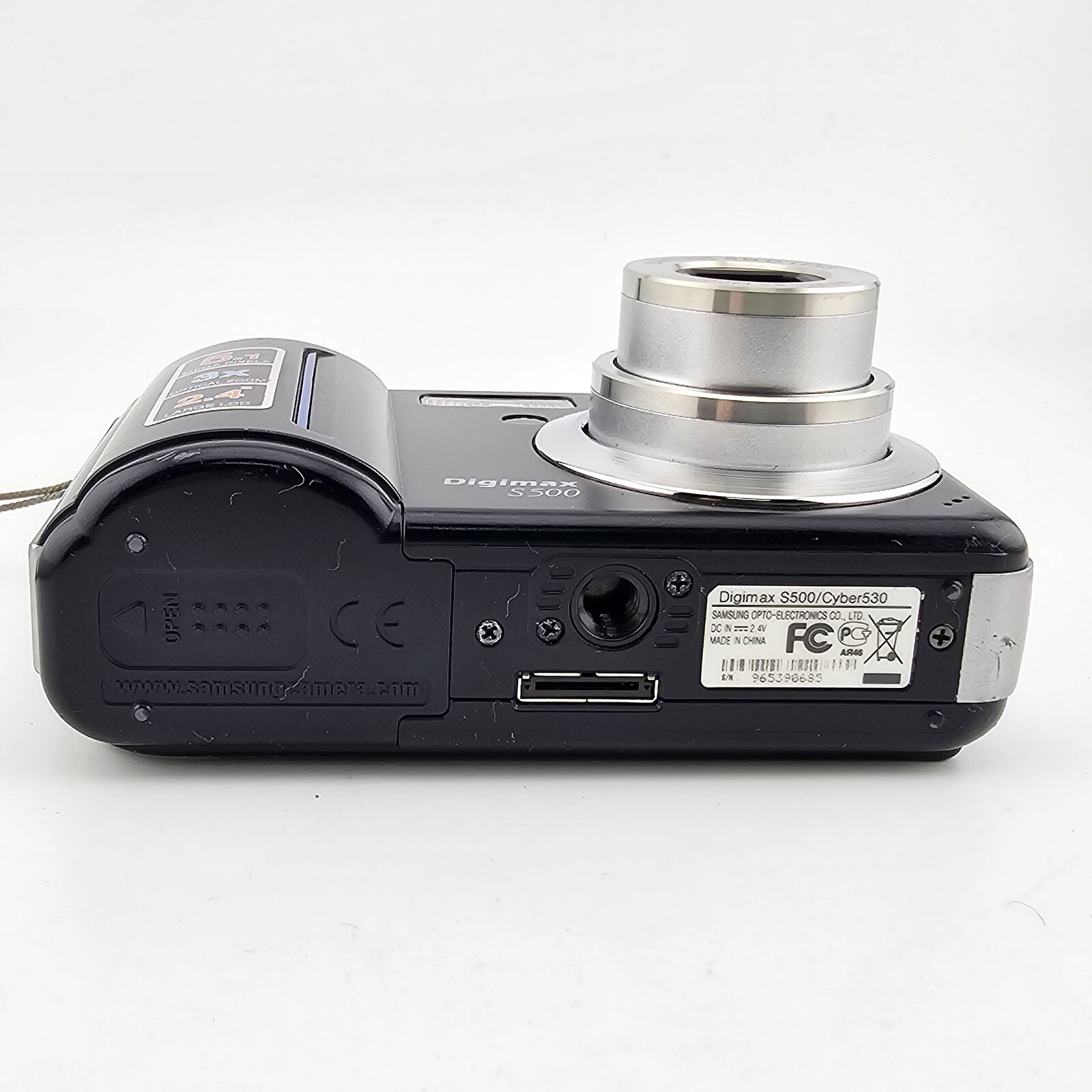Samsung Digimax S500 5.1MP Digital Camera - Black for sale online | eBay