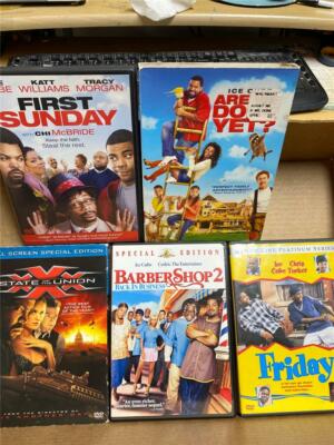 Ice Cube DVD Lot - Are We Done Yet, Friday, First Sunday, XXX State of ...
