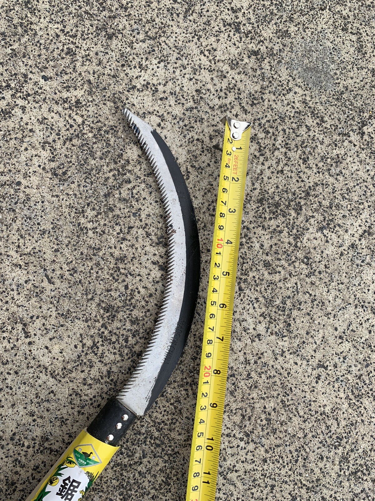 Quality 36cm Farming Reaping Hook Gardening Grass Sickle,Wooden Handle ...