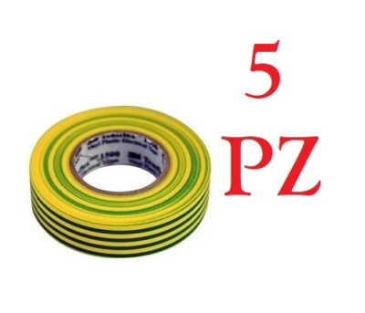 5 Pieces Tape Insulator Scotch Cables Electric 19x25 Yellow Green 3M ...