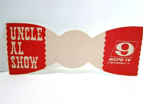 Uncle Al TV Show Promo Diecut Bowtie Channel WCPO 9 Cincinnati Ohio ...