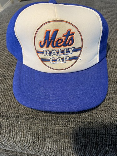 NY METS RALLY CAP / Vintage Crazy Eddie | eBay