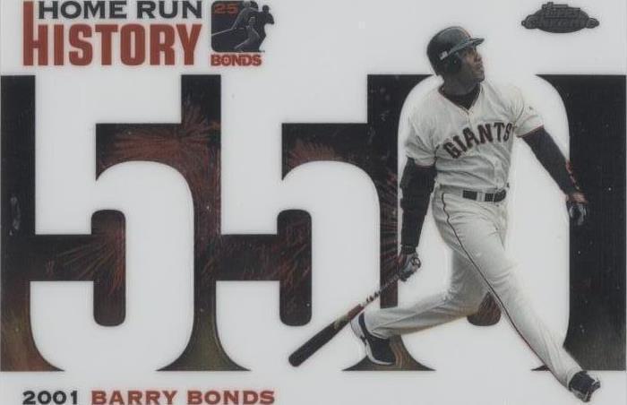 2005 Topps Chrome Update & Highlights - Barry Bonds Home Run History ...