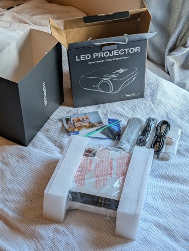 Google TV Netflix LED Home Cinema Projector- Model H1 Smart Projector ...