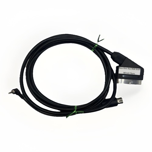 Neo Geo AES RGB SCART Wired CSync Cable Free SHIP ! | eBay