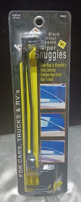 BARJAN- 1 pr. Black Wiper Snuggies NEW | eBay