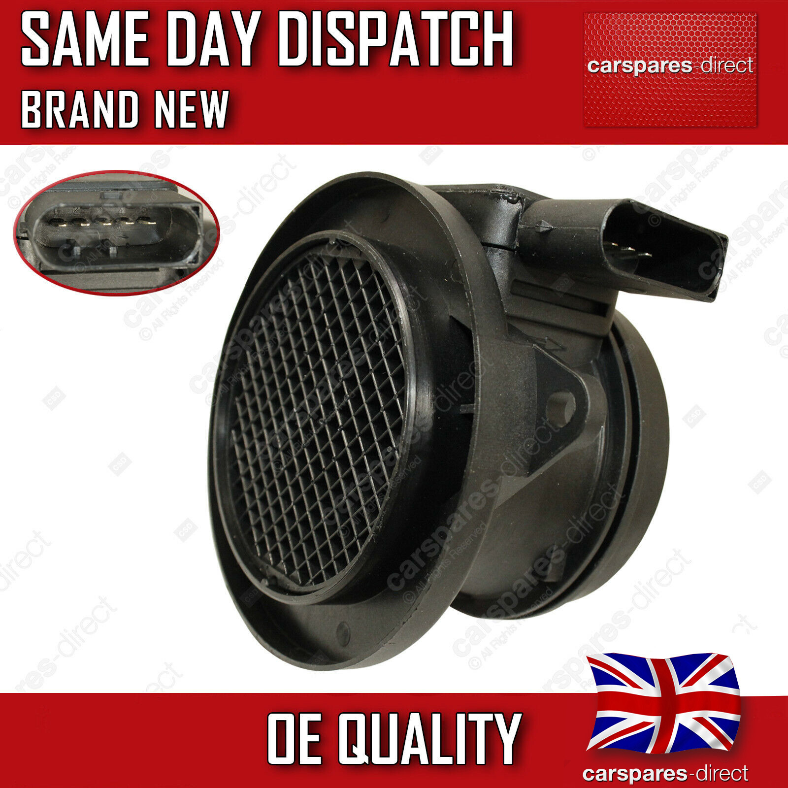 MERCEDES SLK-CLASS (R171) MASS AIR FLOW METER SENSOR MAF 2004-2011 1.8 ...