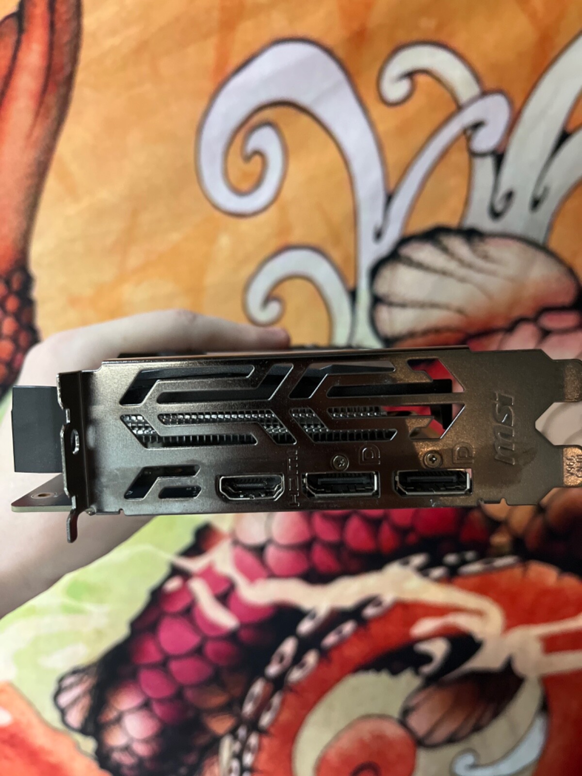 Used MSI GeForce GTX 1650 4 GB *no box and broken* | eBay