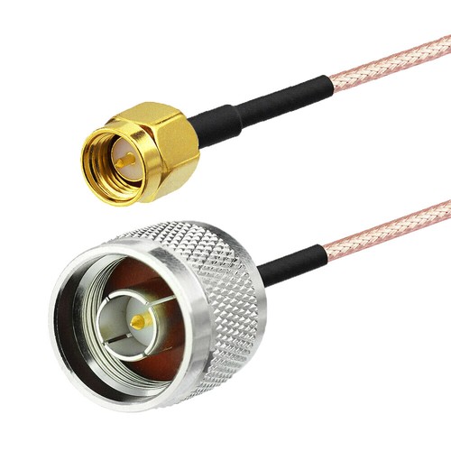 RG142 N Type Male to SMA Male RF Coax Coaxial Pigtail Extension Cable ...