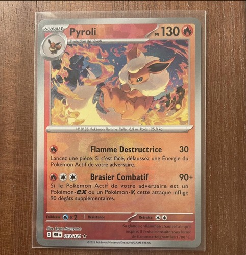 Carte Pokémon Pyroli MASTER Ball 013/131 EV8.5 évolutions Prismatiques ...