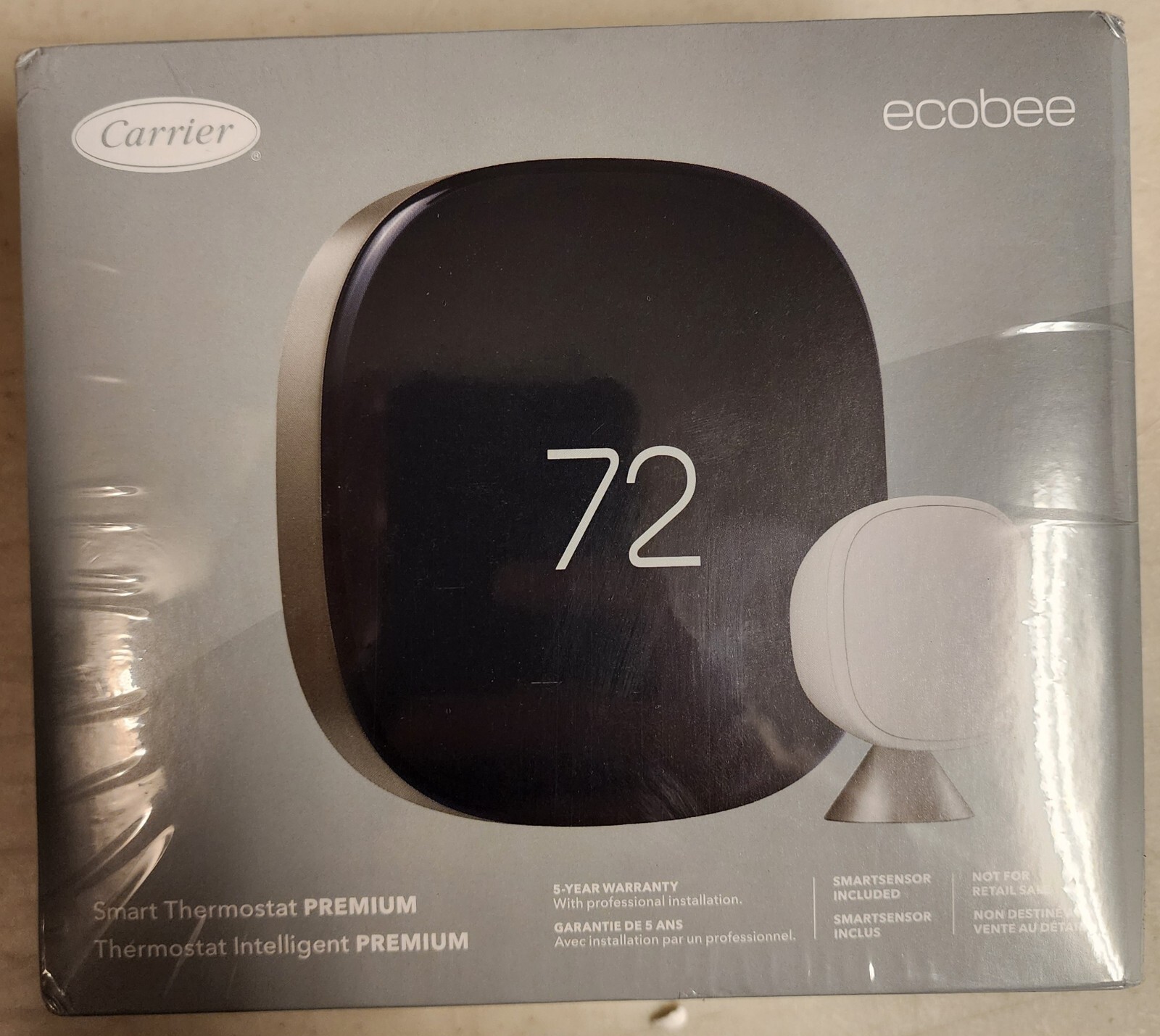 Ecobee 6th Gen PREMIUM By Carrier EB-STATE6ICR-01 for sale online | eBay