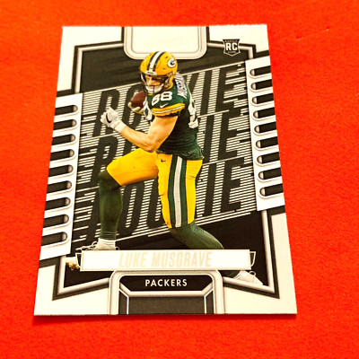 Luke Musgrave .. ROOKIE .. Green Bay Packers .. 2023 Absolute Card 168 ...