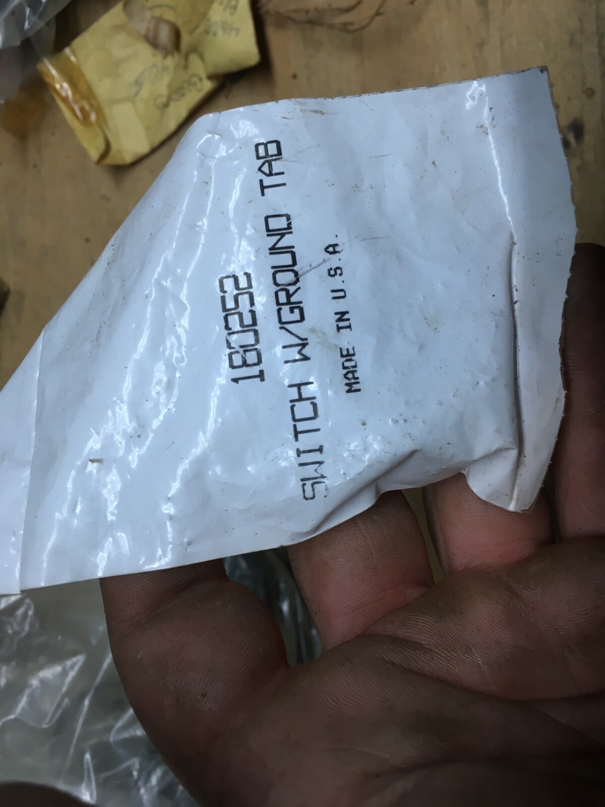 Genuine NEW Ryobi MTD 791-180252 Toggle Kill Switch with Tab | eBay