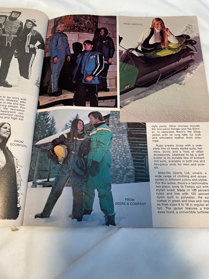 October 1972 SNO-MOBILE TIMES snowmobile magazine | eBay