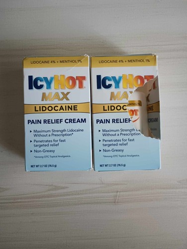 Icy Hot Max Strength Pain Relief Cream With Menthol 2.7oz. EXP2026 LOT ...