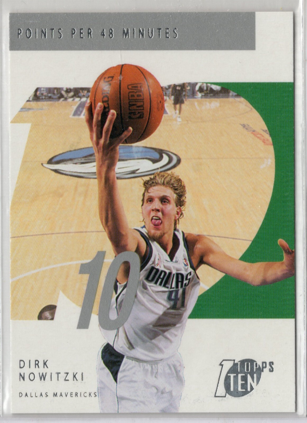 2002-03 TOPPS TEN #20 DIRK NOWITZKI - DALLAS MAVERICKS | eBay