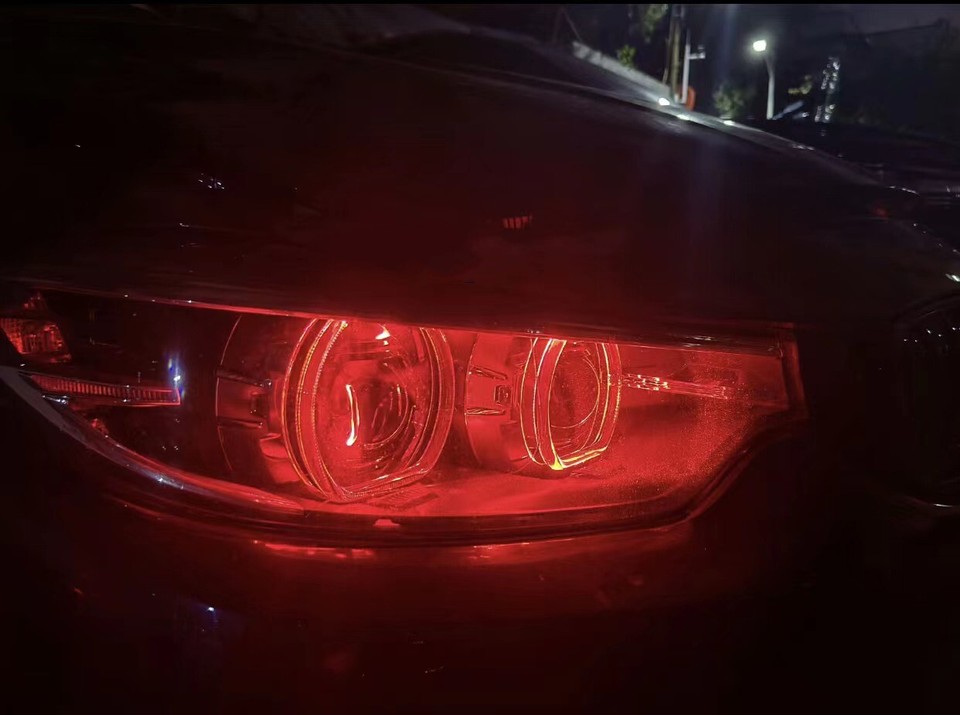 Red Angel Eyes DRL Modified multi-color For 2018 BMW F80 M3 M4 F32 F86 ...