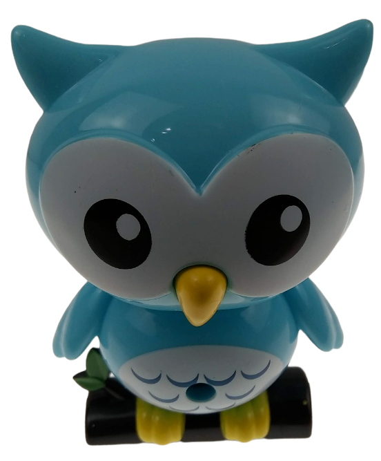 Chirping Owl Animal Indoor Decor Mini Motion Activated Sounds Plastic ...