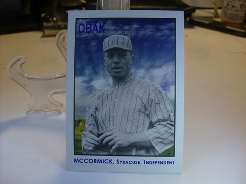 2010 TriStar Obak Baseball #26 - Harry McCormick - Syracuse Stars 10 ...