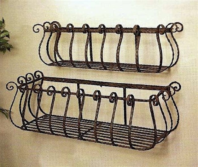 42 Wrought Iron Scroll Window Box