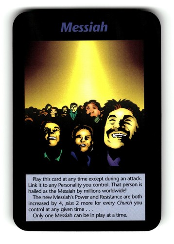 Messiah Card Base Set INWO Illuminati New World Order game 222/409 | eBay