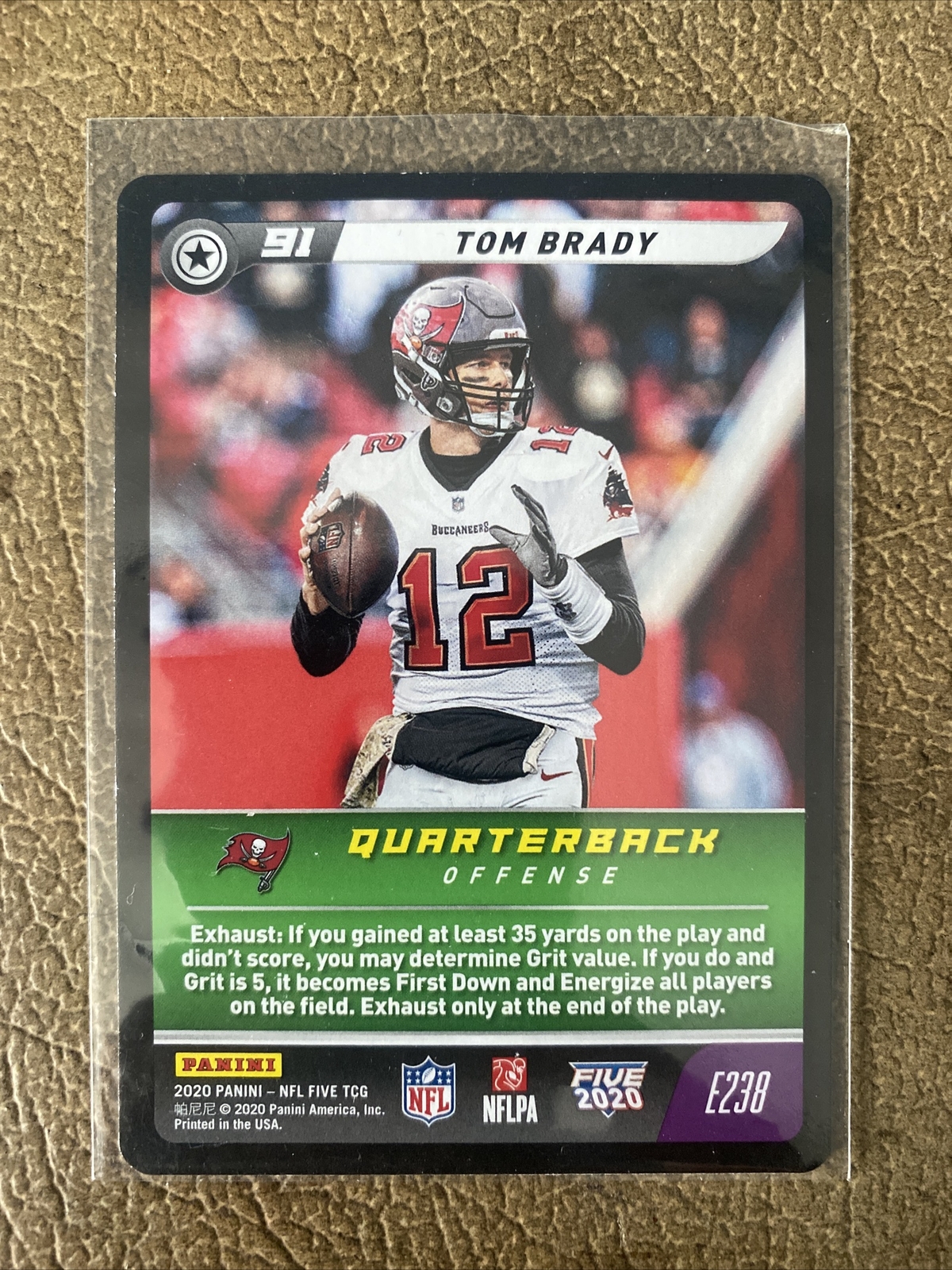 2020 Panini NFL Five TCG - #E238 Tom Brady for sale online | eBay