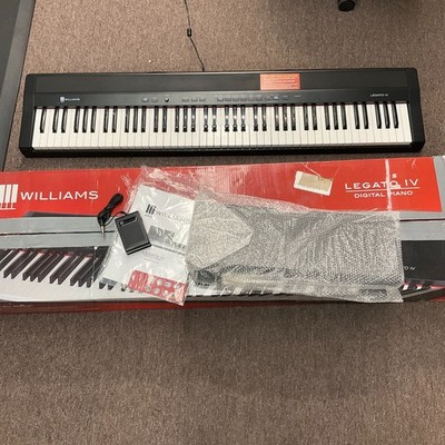 Williams Legato IV 88-Key Digital Piano With Bluetooth Tested Working w ...
