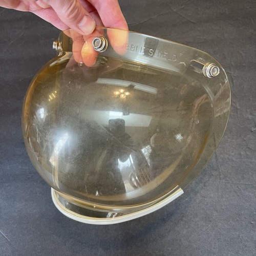 VTG Paulson Motorcycle Helmet Visor Face Bubble Shield Snap On Model ...