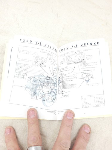 1940 Ford Passenger & Commercial Reference Book *Polyprints Reprint ...