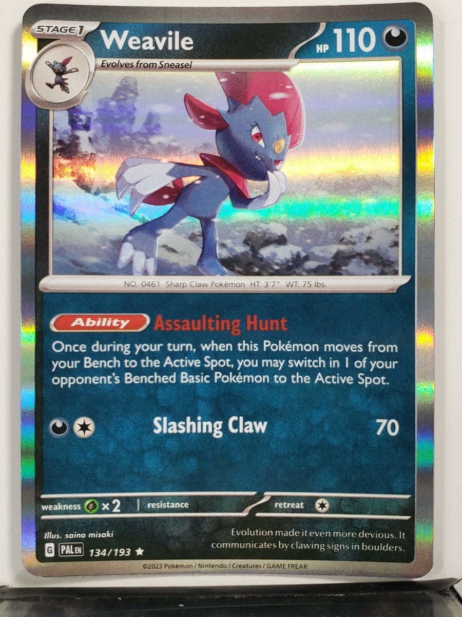 Weavile Mega Evolution