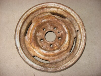 Mopar / Dodge / Plymouth Original 13" Steel Rims with small 4" on 5 ...