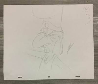 2019 Netflix GREEN EGGS AND HAM Animation Drawing SIGNED Len Simon #145 ...