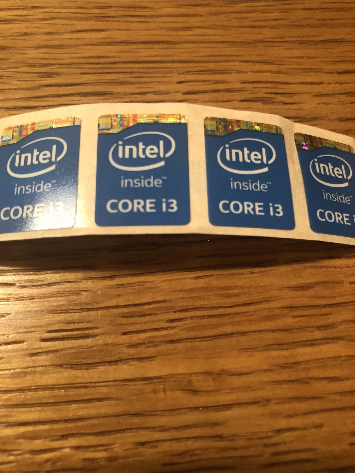 Intel Core i3 Inside Sticker Badge 2nd 3rd Generation DESKTOP Logo 25mm ...