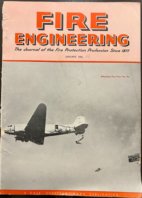 Fire Engineering Magazine = January 1946 | eBay