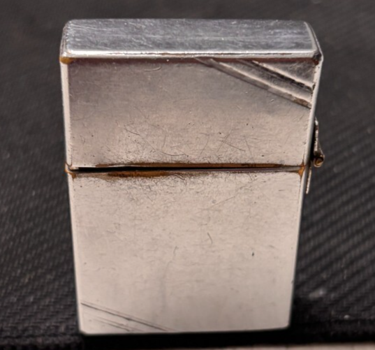 Vintage, SQUARE ZIPPO LIGHTER (3 Barrel Hinge, Used) | eBay