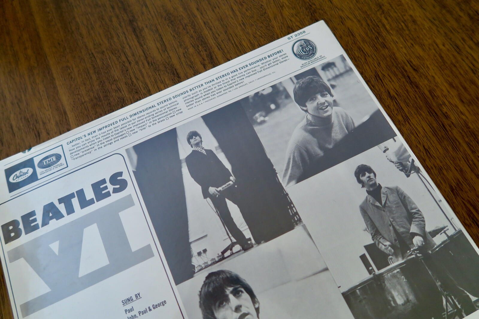 THE BEATLES VI ORIGINAL APPLE LABEL LP ~ STILL FACTORY SEALED! | eBay