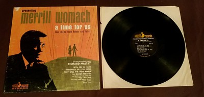 Merrill Womach LP A Time For Us DJ 69-1-10 vg+ Richard Maltby | eBay