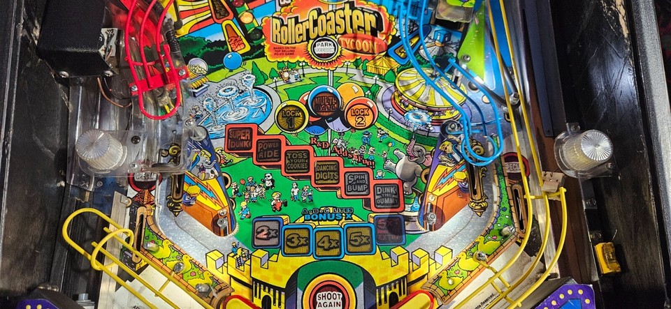 ROLLER COASTER TYCOON Pinball Machine - Stern 2002 - 2433 | eBay