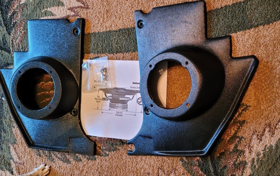 1963-66 Dart,Valiant and 64-66 Barracuda molded Kick panels with ...