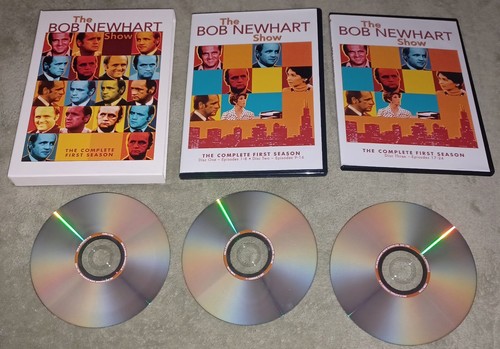 The Bob Newhart Show Season 1 First/1st DVD Complete Box Set 3 Disc ...