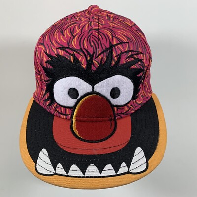 Disney The Muppets ANIMAL Hat, Fitted Adult M/L ** Pink, Full Head ...
