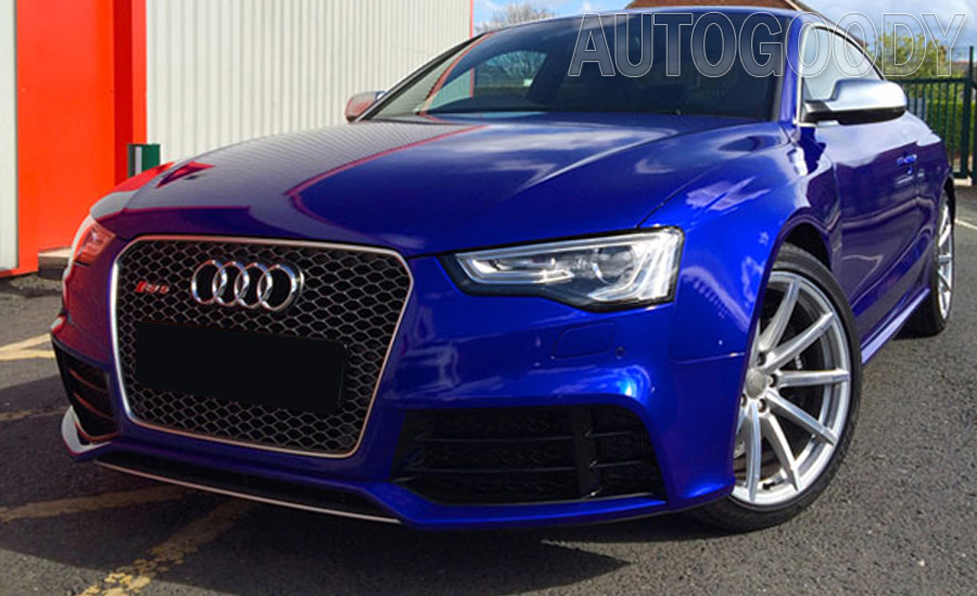 Premium Super Gloss Metallic Blue Vinyl Film Wrap Sticker Decal Air ...