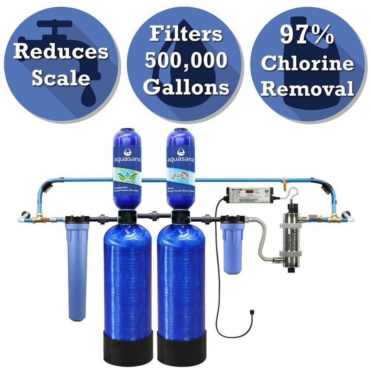 Aquasana+EQ-WELL-UV-PRO-AST+Whole+House+Well+Water+Filter+System for ...