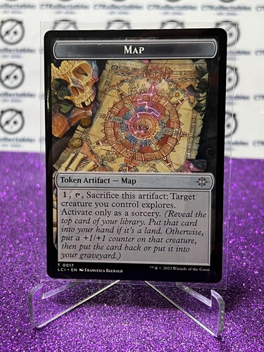 2023 MTG THE LOST CAVERNS OF IXALAN MAP #T 0017 NON-FOIL TOKEN ARTIFACT ...