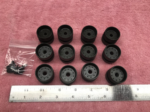 Vintage Radio Shack Sherman Tank Road wheels with screws restoration ...